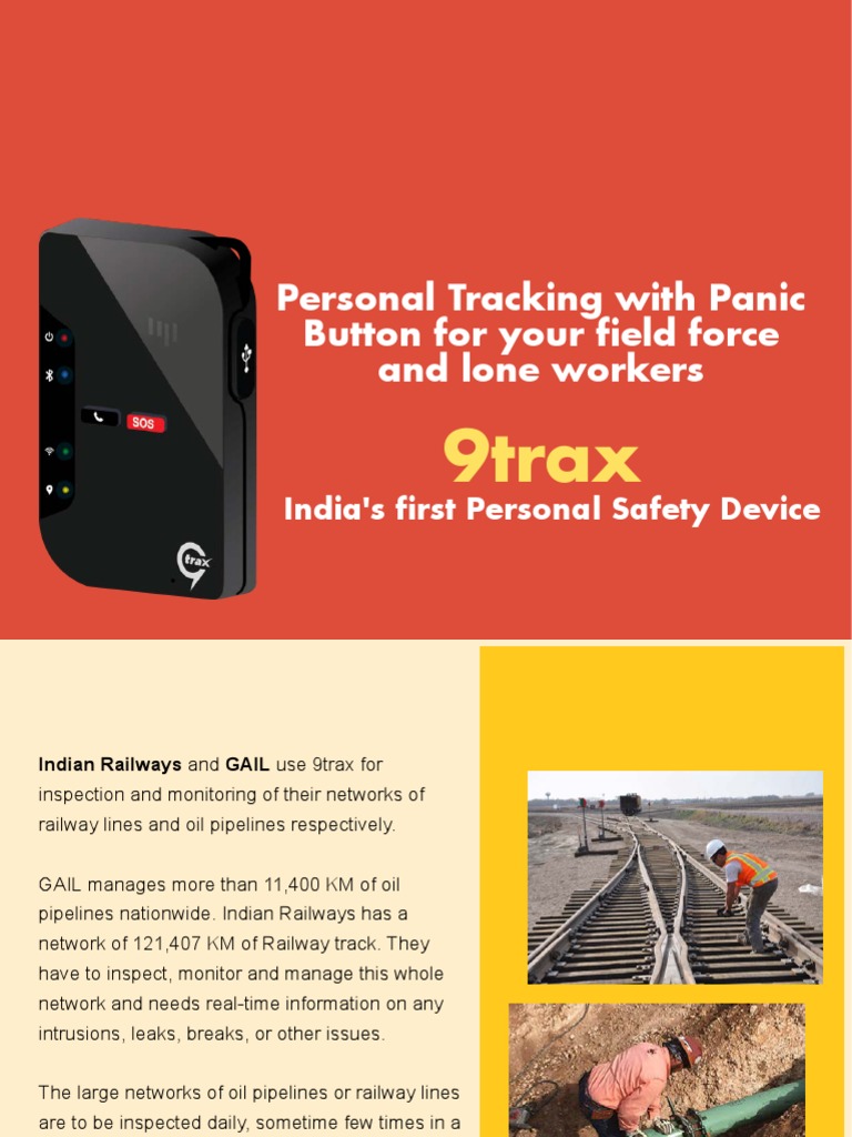 9trax: Personal Tracking With Panic Button For Your Field Force and ...