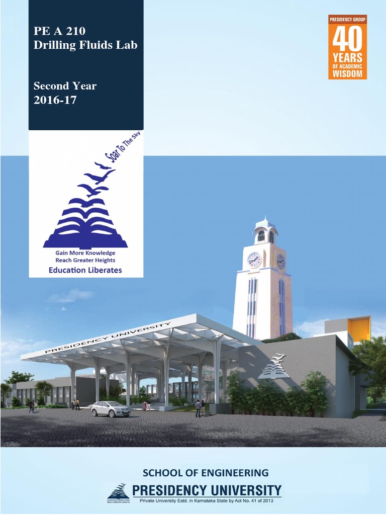 Drilling Fluids Lab Manual | PDF | Ph | Rheology