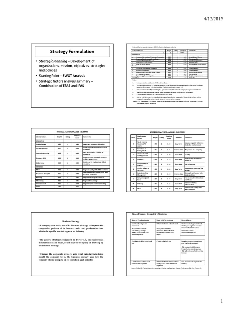 SM Module 3 Strategic Management | PDF | Strategic Management | Business Economics