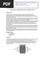 Laboratorio de Microcontroladores FIME M.C. Castillo Castro Práctica #1 | PDF | Microcontrolador ...