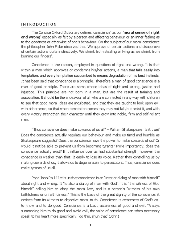 1 To 8 Then101 | PDF | Conscience | Morality