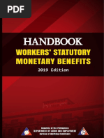 Dole Handbook on Statutory Benefits 2025 | PDF | Labour Law | Wage