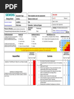 Risk Assessment - Window and Glass Partition Installation | PDF ...