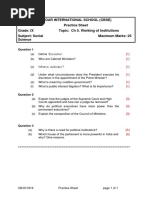CBSE Class 9 Physics Worksheet - Motion PDF | PDF | Acceleration | Velocity