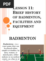 Badminton Sports Project | PDF | Racquet Sports | Athletic Sports