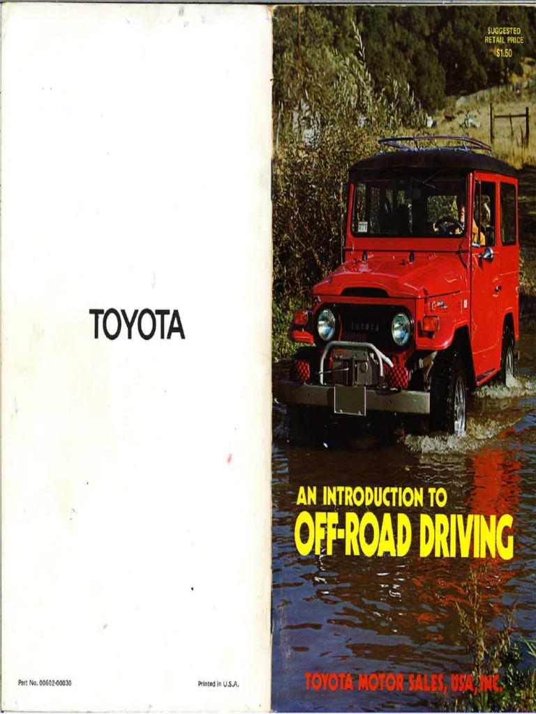 An Introduction To Off-Road Driving FJ40 | PDF | Cars Of Japan | Sports ...