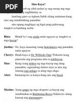 Filipino 6 DLP 15 Kilalanin Ang Mga Pag Ugnay Sa Tambalan at Hugnayan | PDF
