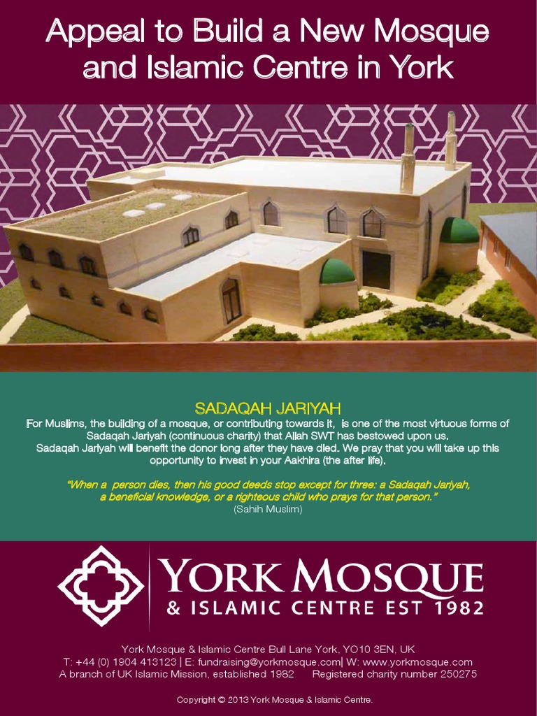 Mosque Brochure | PDF | Mosque | Religious Faiths