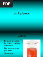 Lab Equipment Powerpoint | PDF | Laboratory Equipment | Laboratories
