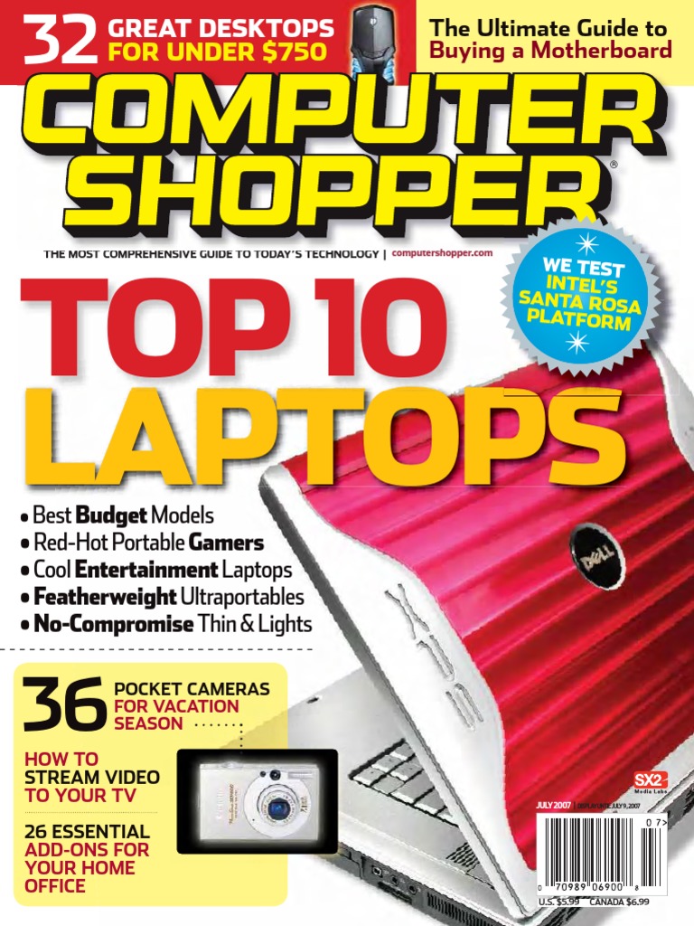 Computer Shopper July 2007 | PDF | Wi Fi | Advanced Micro Devices