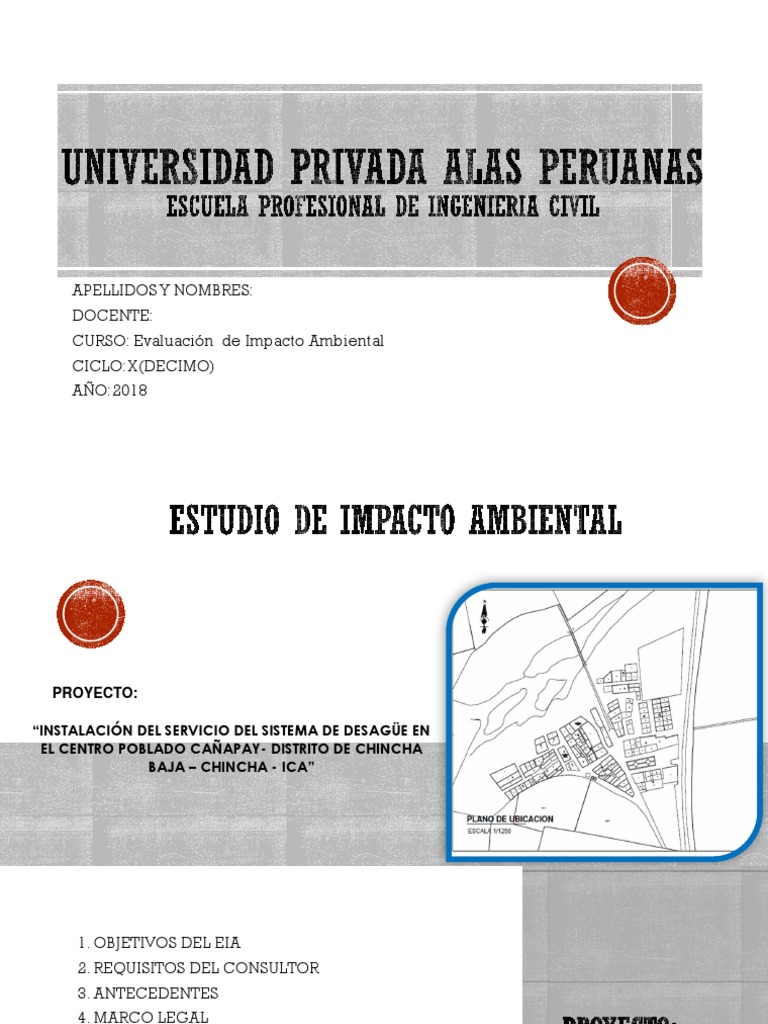 Eia - Impacto Ambiental (Modelo) | PDF | Evaluación de impacto ...