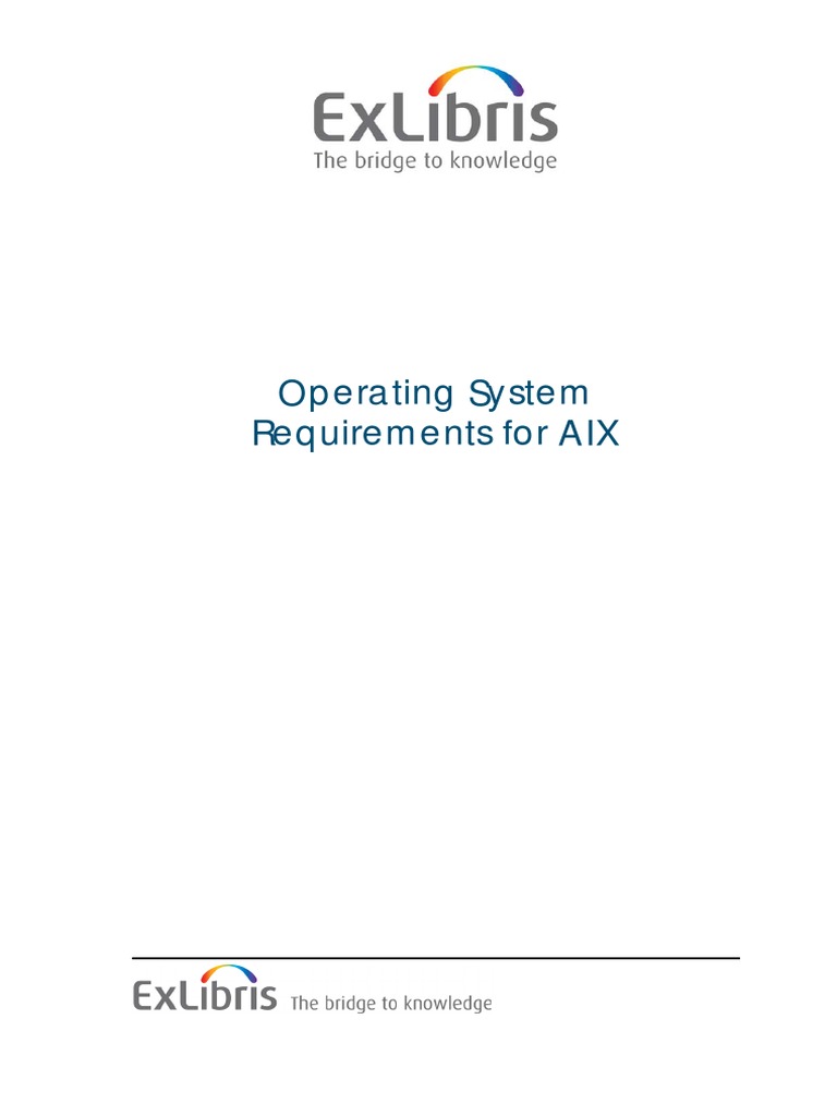 Aix Requirements | PDF | Operating System | Computer Data Storage