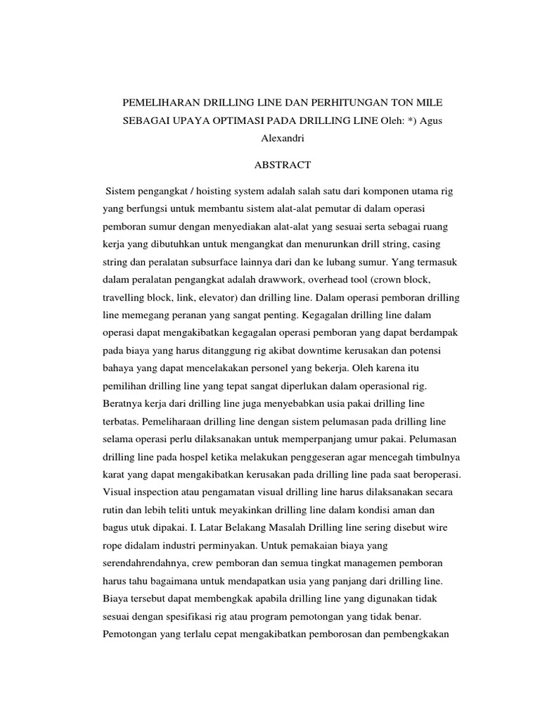 Pengertian Ton Mile | PDF