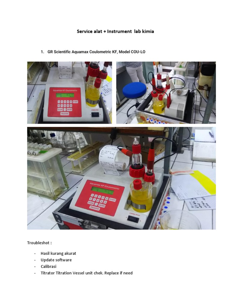 Service Alat Lab Intrument | PDF