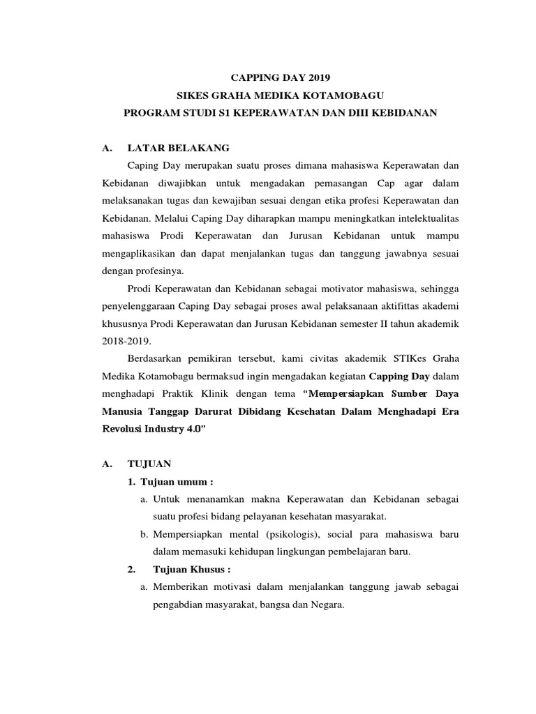 Capping Day 2019 | PDF | Ilmu Sosial
