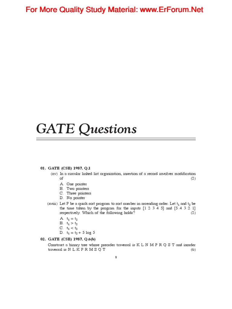 300 Algorithms Mcq Pdf Pdf Vertex Graph Theory Time Complexity