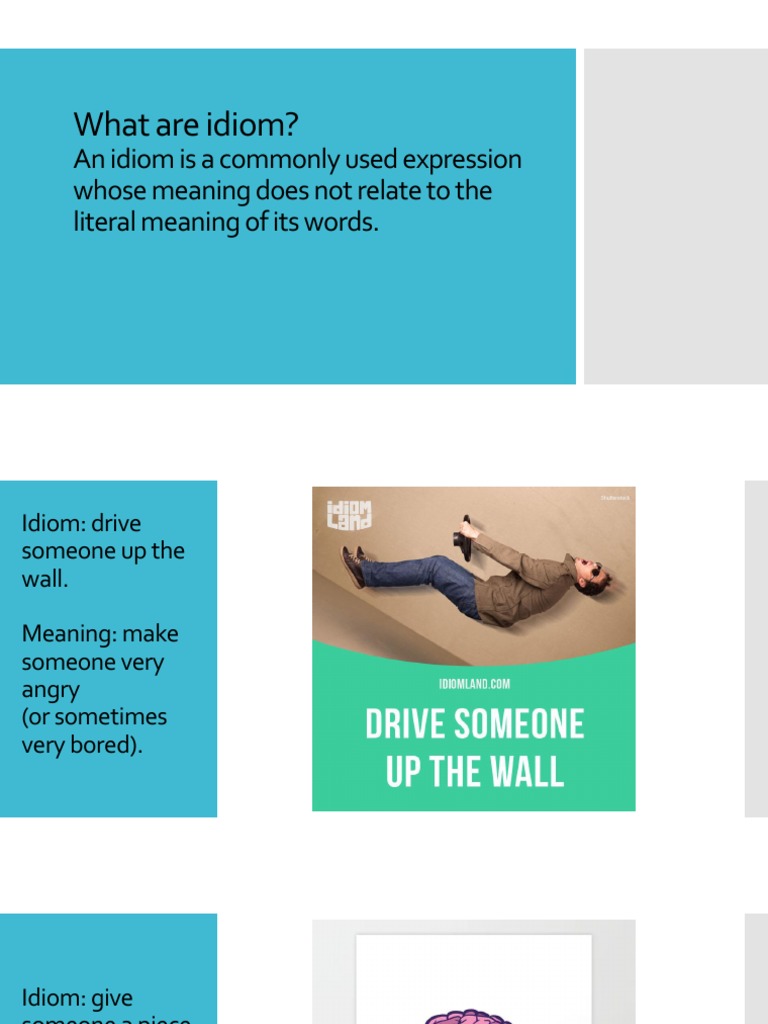 What Are Idiom | PDF | Career & Growth | Language Arts & Discipline