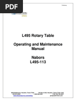 Rotary Slips Maintenance Manual | PDF | Pipe (Fluid Conveyance) | Elevator