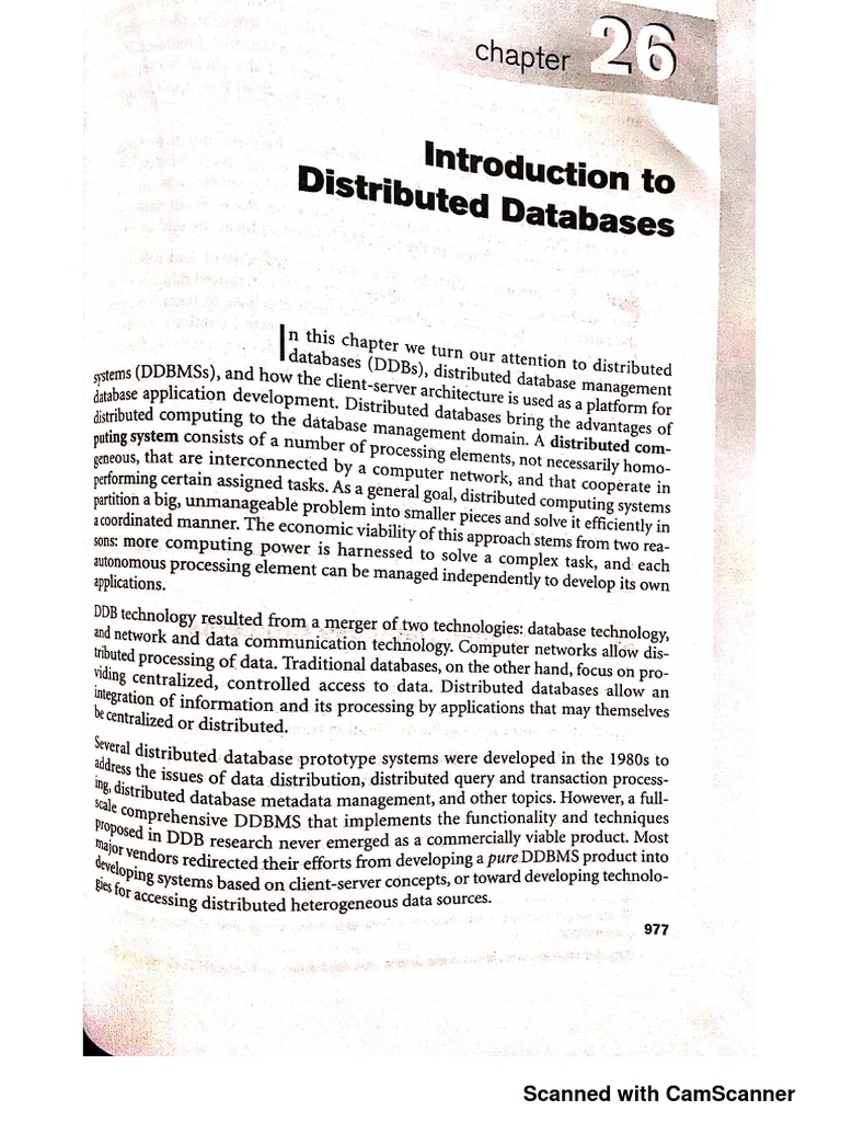 Distributed Dbms | PDF
