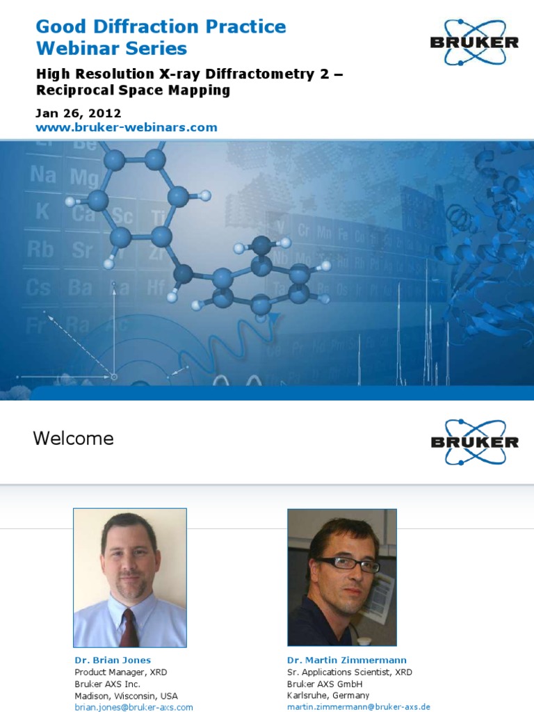 Good Diffraction Practice Webinar Series: High Resolution X-Ray Diffractometry 2 - Reciprocal ...