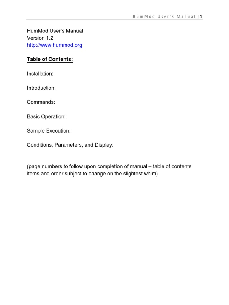 HumMod User Manual | PDF | Simulation | Hypothermia