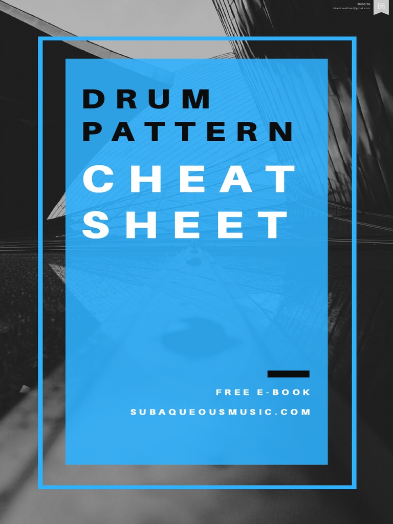 Drum Programming Cheat Sheet PDF | PDF | Electronic Music | Music ...