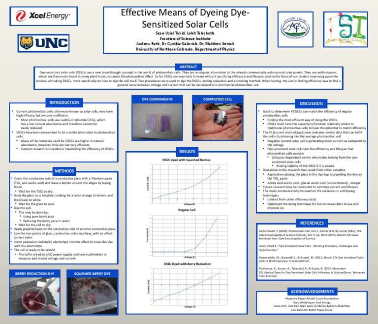Fsi 2019-Poster Designi | PDF | Photovoltaics | Solar Cell