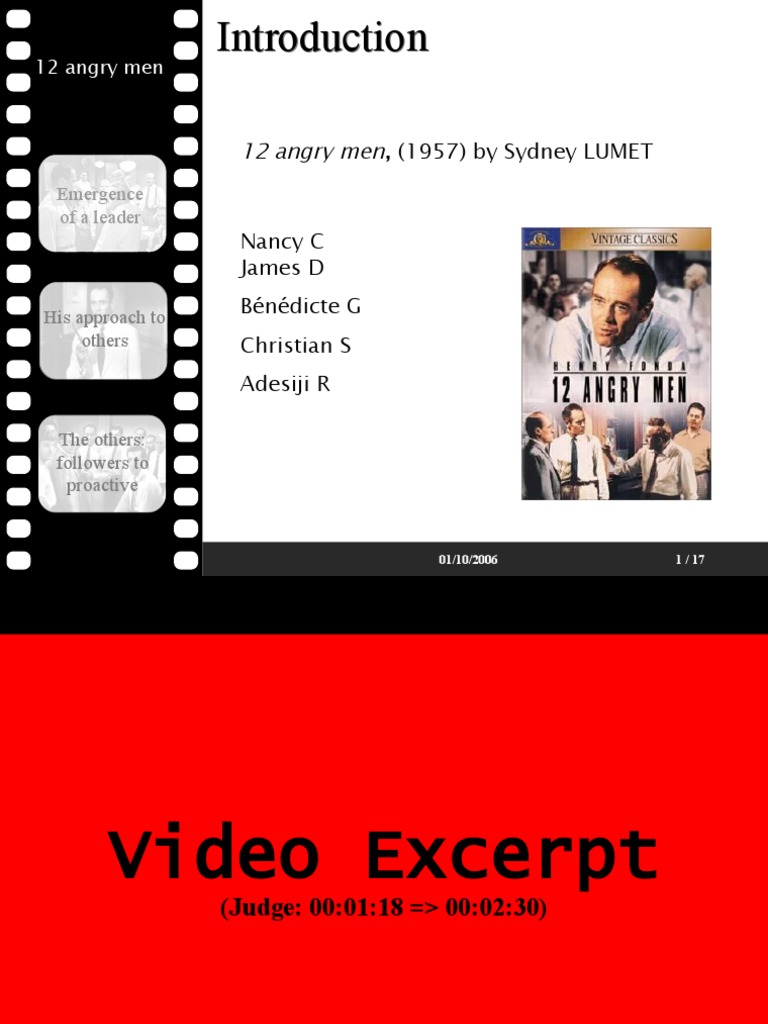 12 Angry Men | PDF | Psychological Concepts | Human Nature