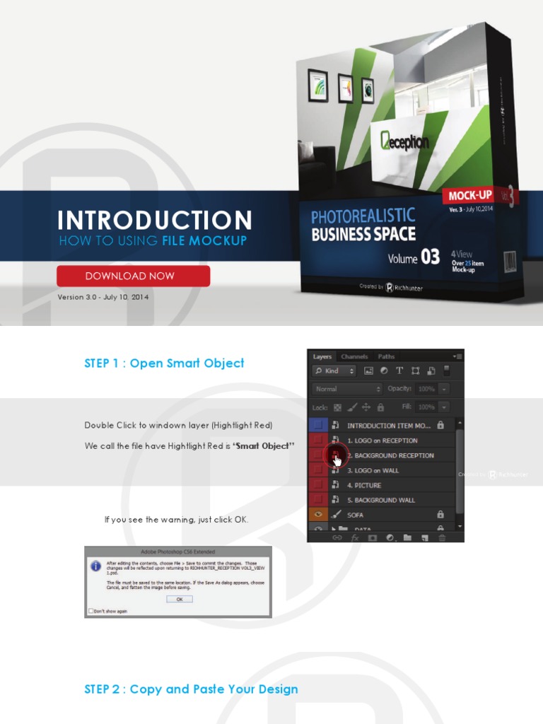 New Mockup With Smart Object | PDF | Business | Computers