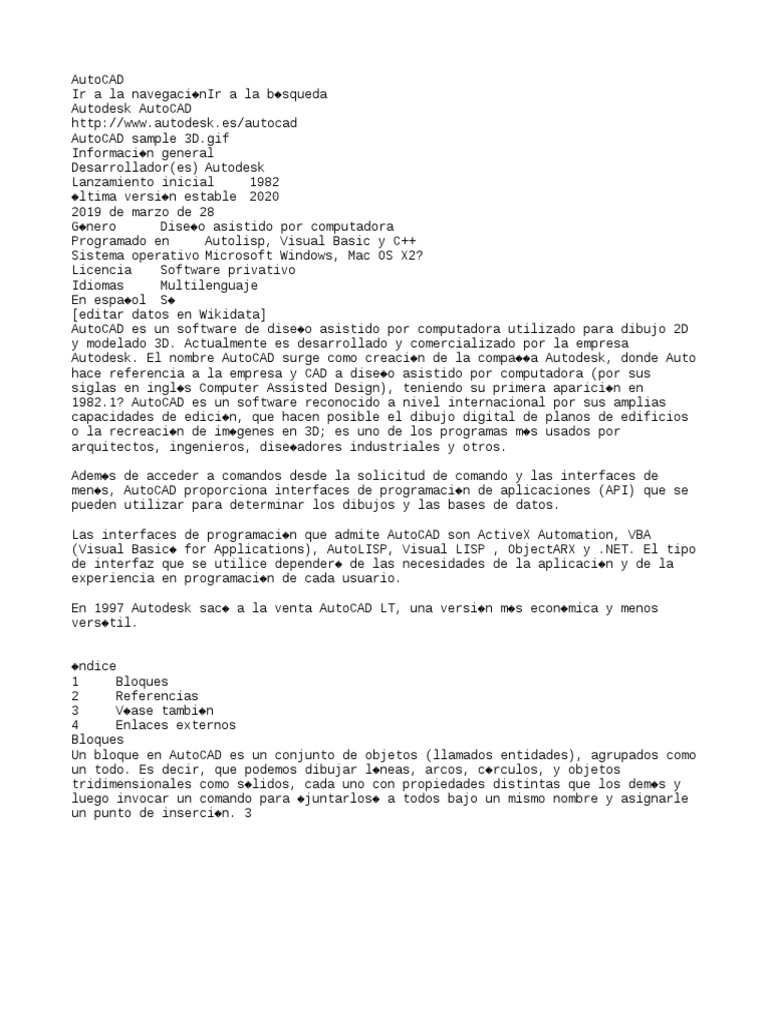 Autocad Wiki | PDF | Cad automático | Informática
