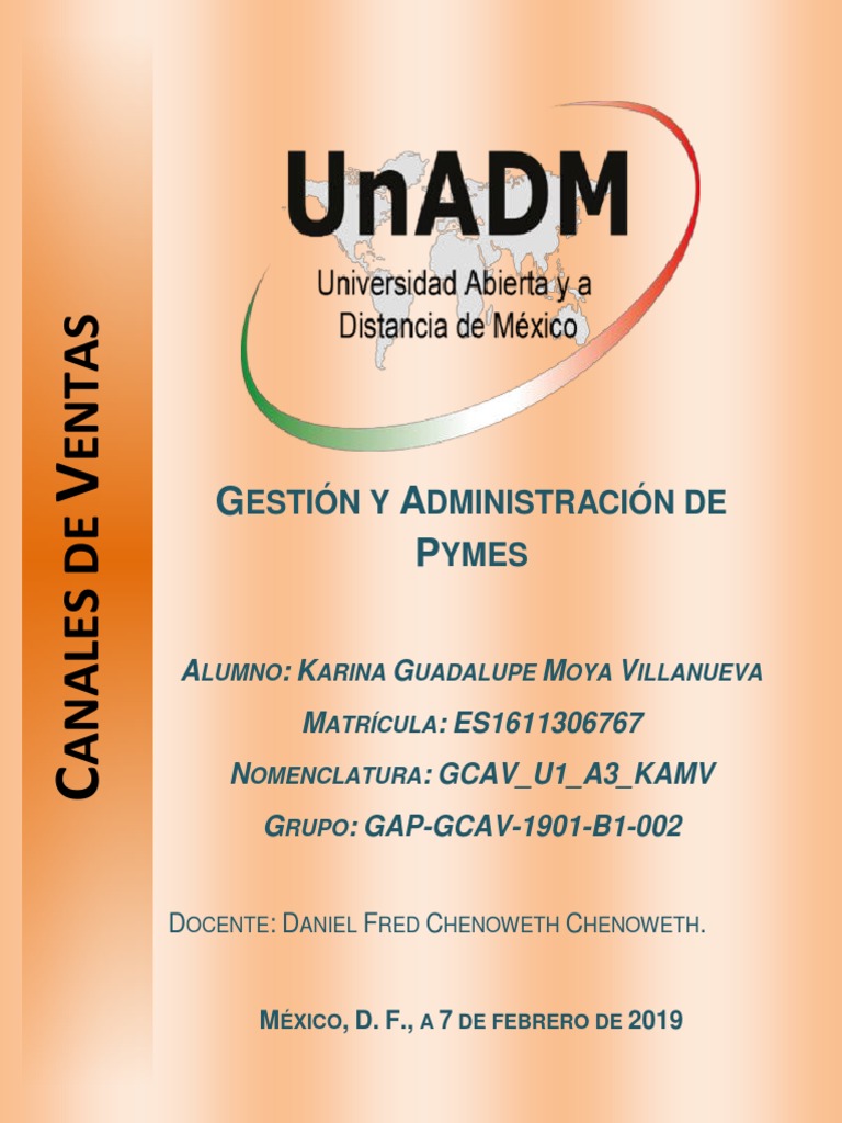 Gcav U1 A3 Kamv | PDF