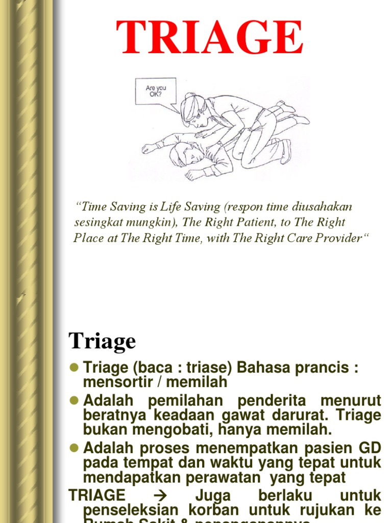 Triase IGD | PDF