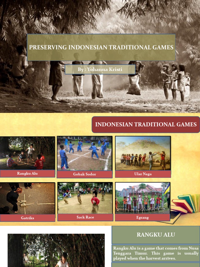 Preserving Indonesian Traditional Games | PDF