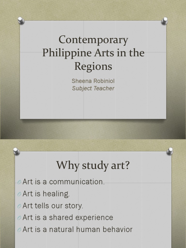 Contemporary Philippine Arts Overview | PDF | Contemporary Art | Art ...