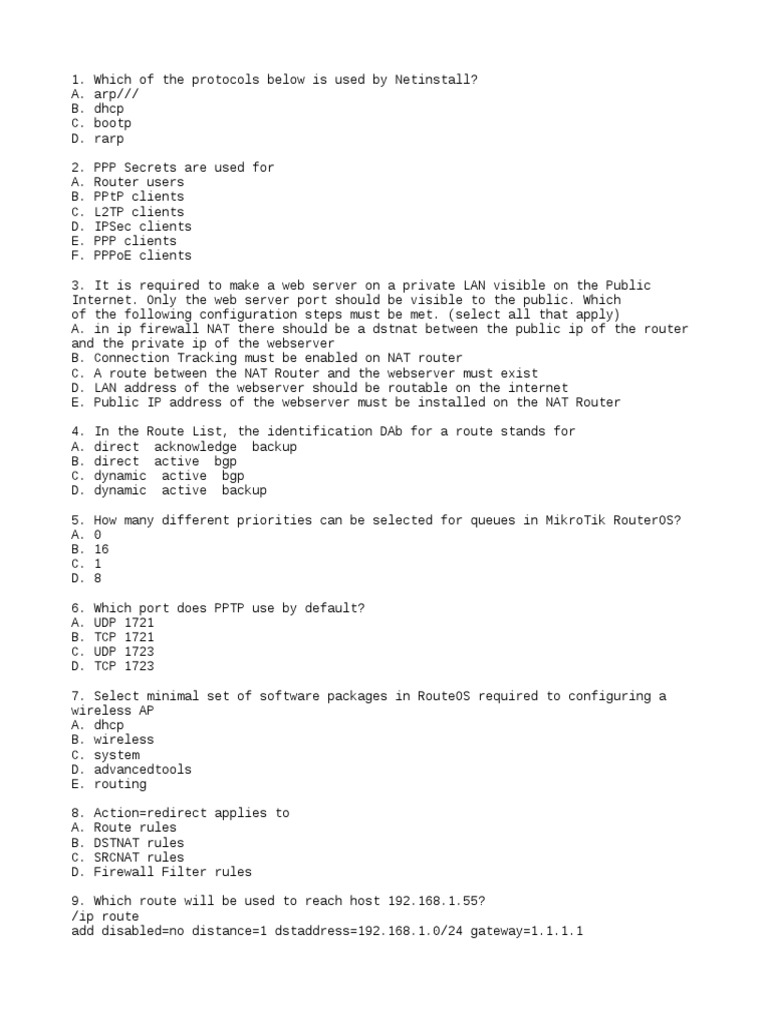 PDF | PDF | Router (Computing) | Ip Address