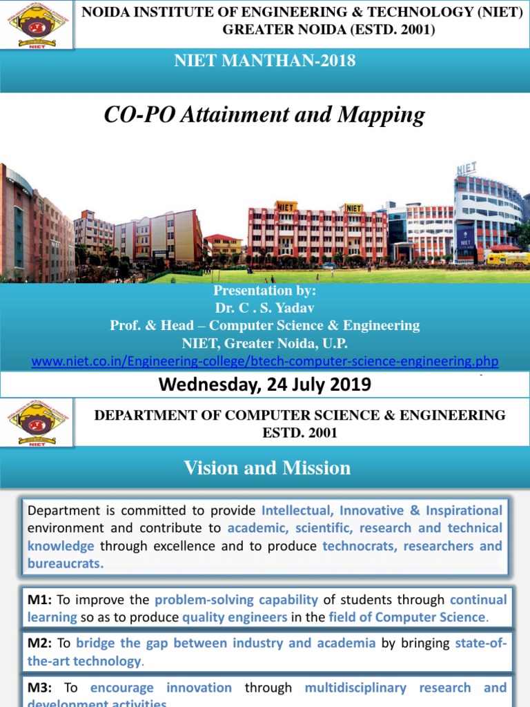 CO PO Attainment and Mapping | PDF | Databases | Engineering