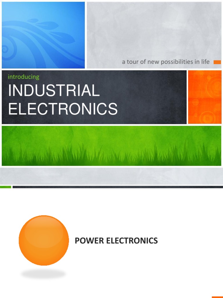 Industrial Electronics | Download Free PDF | Power Electronics | Rectifier