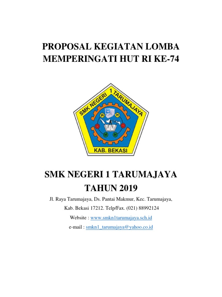 Proposal Kegiatan Lomba 17an | PDF