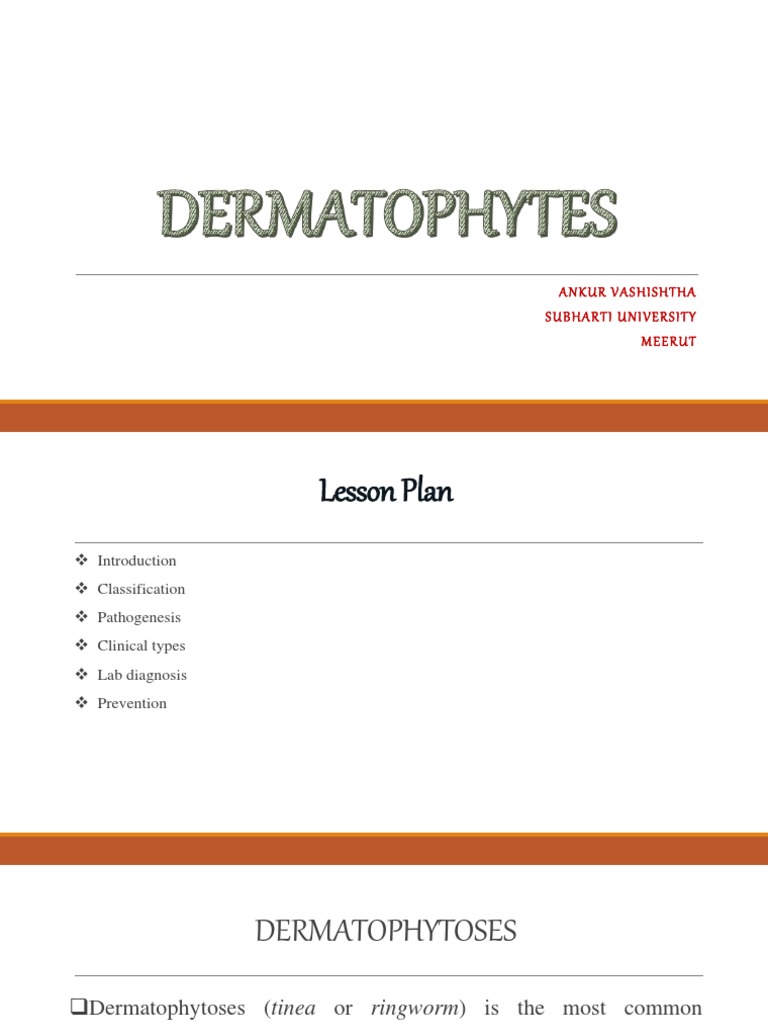 Dermatophyte Diagnosis Guide | PDF | Medical Specialties | Animal Diseases
