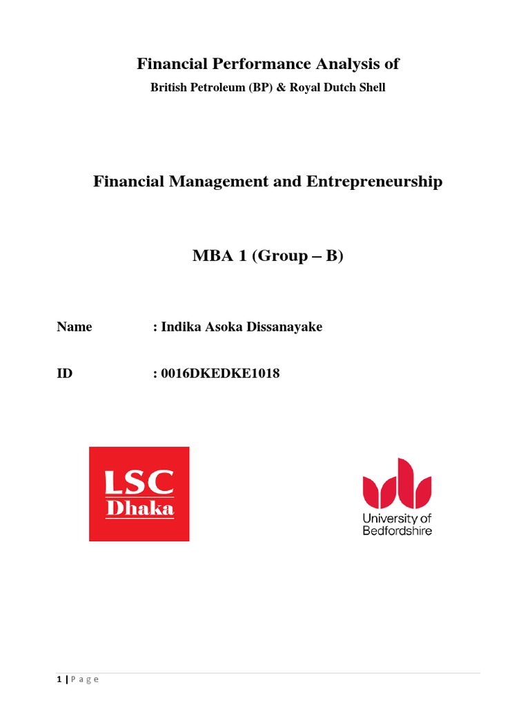 FAM - Assignment 01 | PDF | Working Capital | Net Income