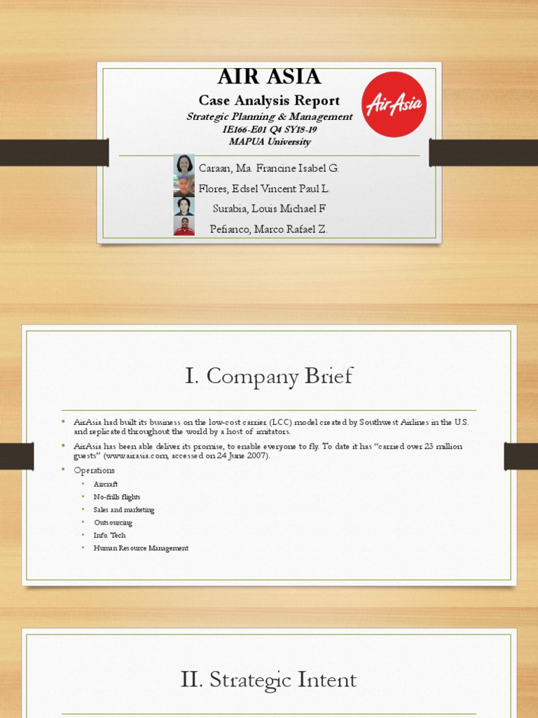 AIR ASIA Case Study | PDF | Low Cost Carrier | Brand