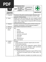 Sop Pemeriksaan Tpha | PDF