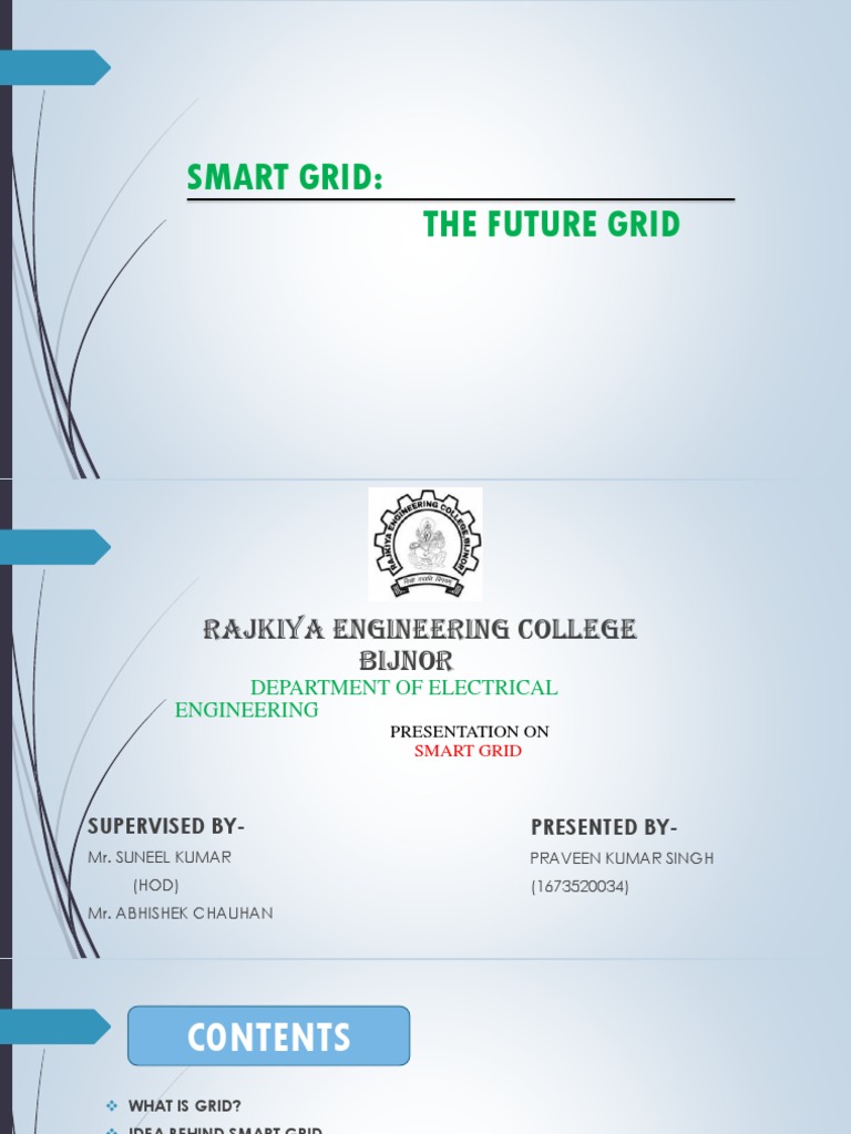 Smart Grid The Future Grid Download Free Pdf Electrical Grid