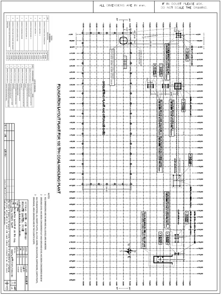 001 CHP FOUNDATION LAYOUT 001 Model PDF | PDF