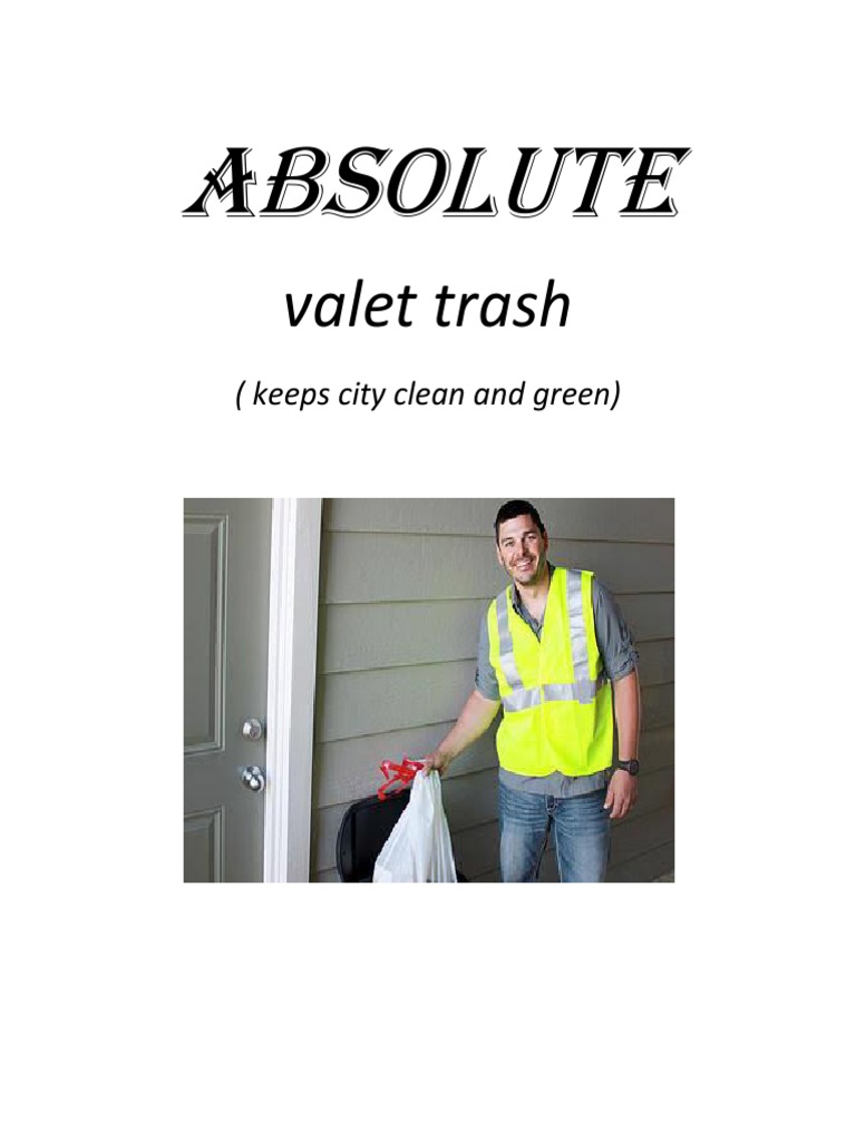 Absolute Valet Trash | PDF | Waste | Economies