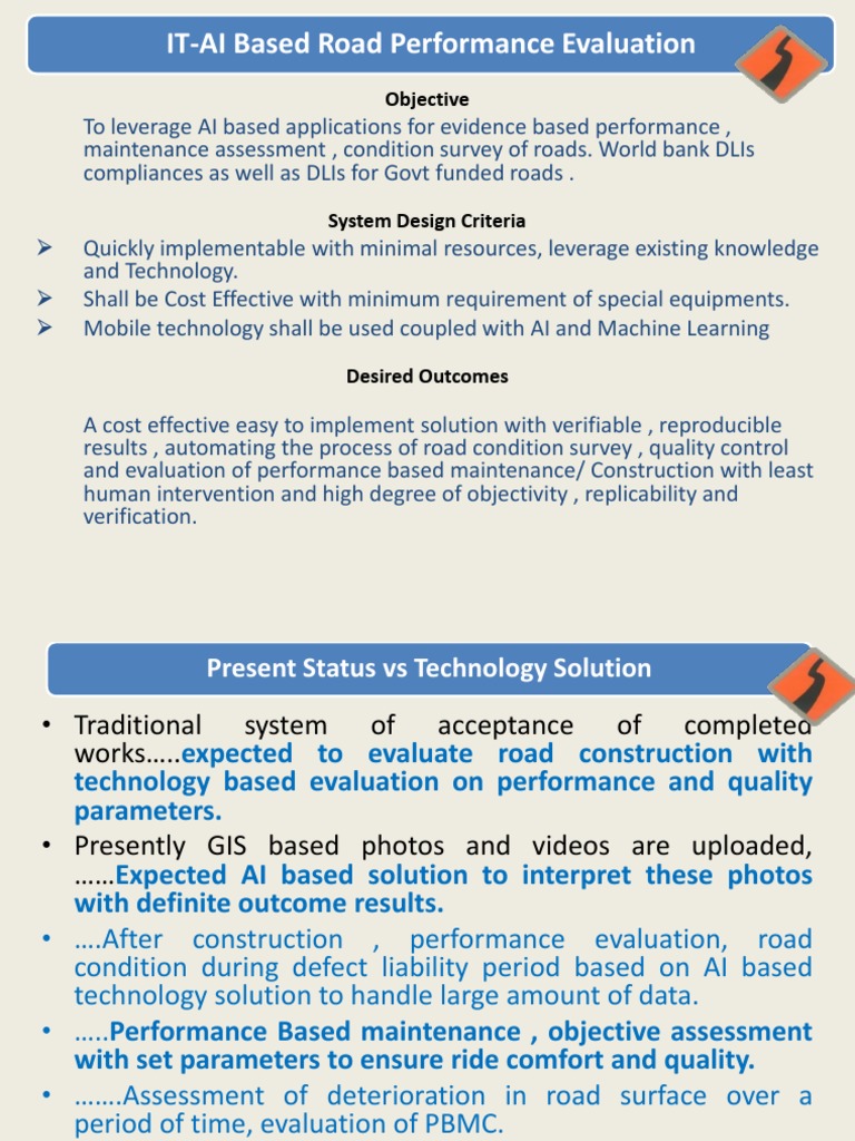 AI-Driven Road Performance Evaluation | PDF | Computing And Information ...