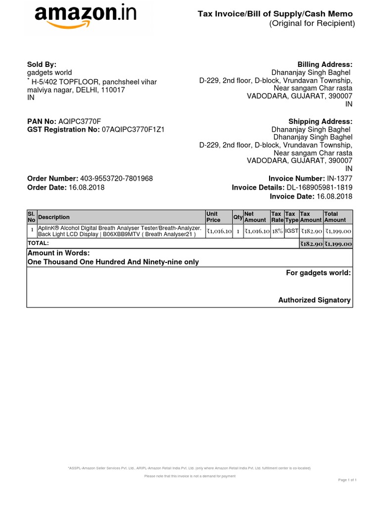 Invoice Alcohal Detector | PDF | Invoice | Business Documents