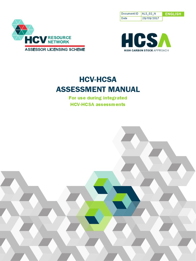 HCV-HCSA Integrated Assessment Manual | PDF | Field Research | Due ...