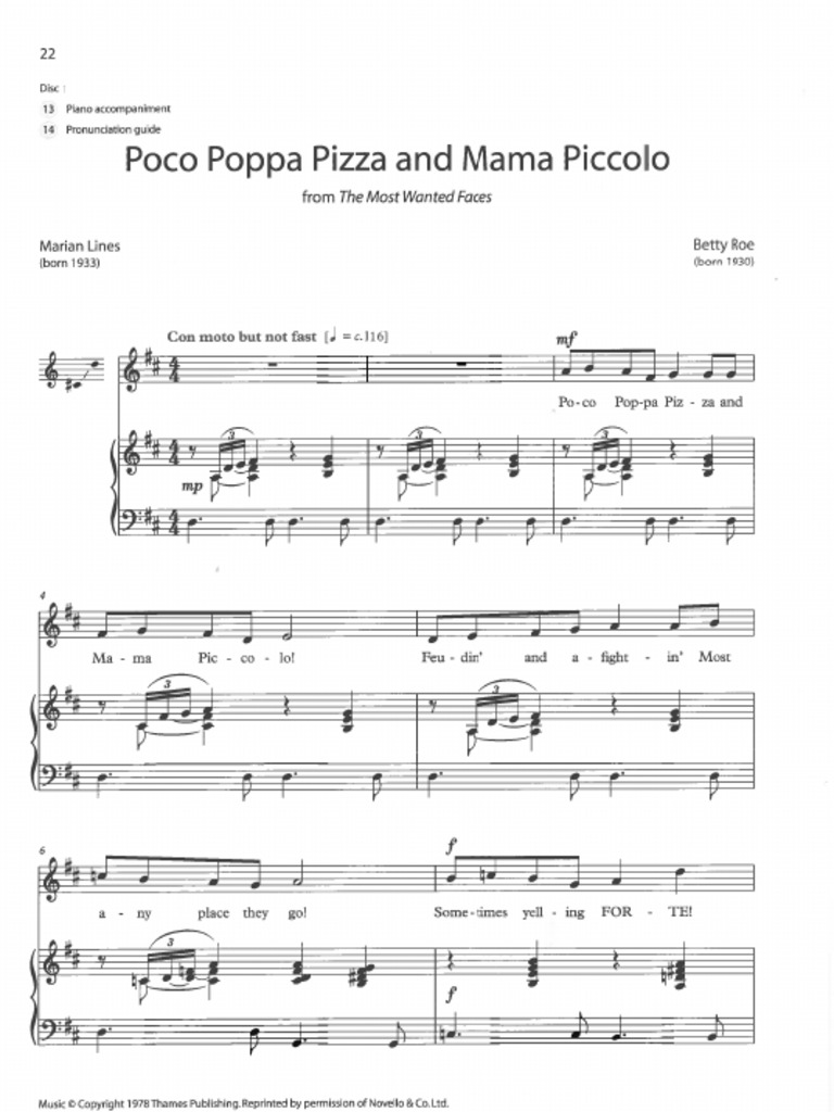 ABRSM2 6.poco Poppa Pizza PDF | PDF