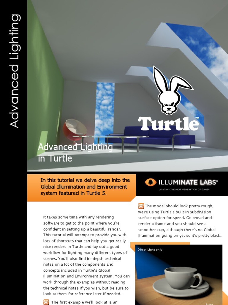 Advanced Lighting in Turtle | PDF | Rendering (Computer Graphics ...